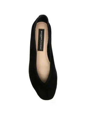 Manebí Pointed Ballet Flats - Black