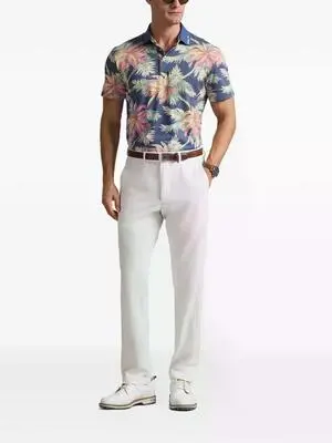 Rlx Ralph Lauren Floral-print Polo Shirt