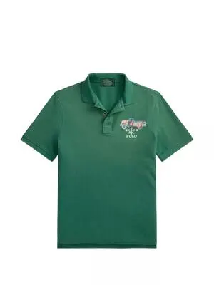 Polo Ralph Lauren Graphic-embroidered Short-sleeve Polo Shirt