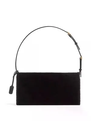 Valentino Garavani Devain Small Embroidered Velvet Shoulder Bag