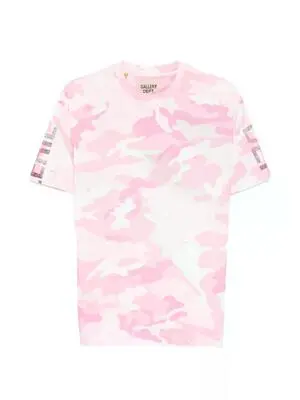 GALLERY DEPT. Camo Logo T-shirt - Pink
