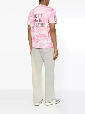 GALLERY DEPT. Camo Logo T-shirt - Pink