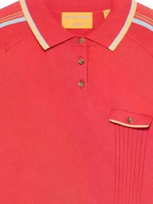 Guest In Residence Relay Polo Shirt - Red