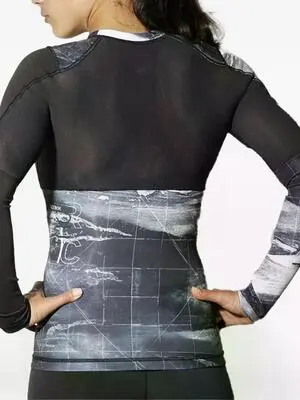 REEBOK Rashguard Combat Long-sleeve T-shirt