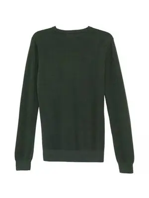 Fred Perry Piqué Stitch Sweater - Green