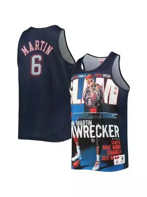 Mitchell & Ness Kenyon Martin "wrecker" Graphic Print Tank Top
