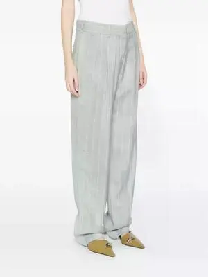 BLAZÉ MILANO Striped Pleated Trousers