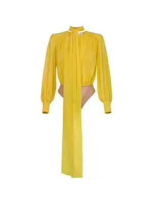 Elisabetta Franchi Padded Shoulder Bodysuits