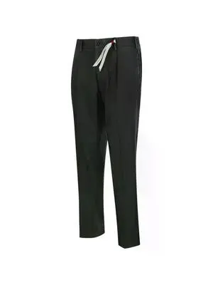 SANTANIELLO Pleated Trousers - Grey