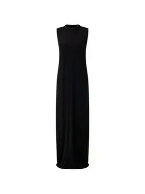 Elisabetta Franchi Sleeveless Maxi Dress - Black