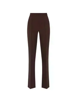 Elisabetta Franchi Lightweight Crêpe Fabric Trousers