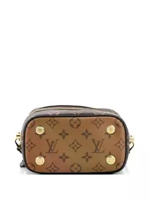LOUIS VUITTON Vanity Handbag Reverse Monogram Canvas Pm Satchel