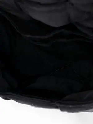 Bottega Veneta Cassette Maxi Intrecciato Nylon Extra Mini Crossbody Bag - Black
