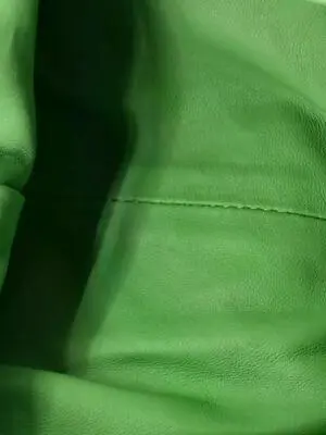Bottega Veneta The Pouch Intrecciato Nappa Mini Crossbody Bag - Green