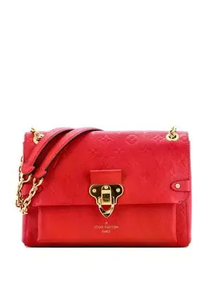 LOUIS VUITTON Vavin Pm Crossbody Bag Monogram Empreinte Leather - Red