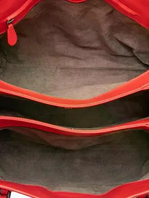 Bottega Veneta 2012-2026 Medium Nappa Intrecciato Roma Tote Bag - Red