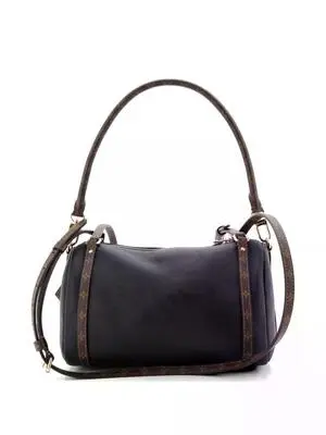 LOUIS VUITTON Express Handbag Leather With Monogram Canvas Pm