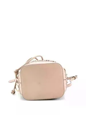 Fendi Mon Tresor Zucca Suede Mini Bucket Bag