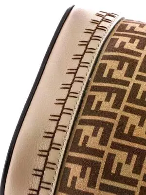Fendi Mon Tresor Zucca Suede Mini Bucket Bag