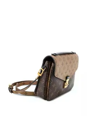LOUIS VUITTON Pochette Metis Reverse Monogram Canvas - Brown