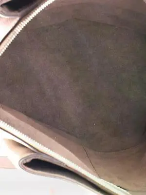 LOUIS VUITTON Haumea Handbag Mahina Leather Satchel - Neutrals