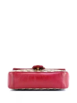 Gucci Gg Marmont Small Shoulder Bag - Red