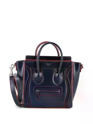 Celine Luggage Nano Crossbody Bag - Blue
