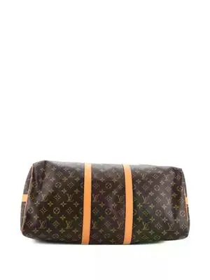 LOUIS VUITTON Keepall Bandouliere 50 World Tour Travel Bag - Multicolour