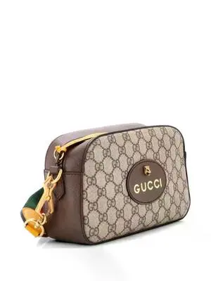Gucci Neo Vintage Camera Messenger Bag Gg Coated Canvas - Brown