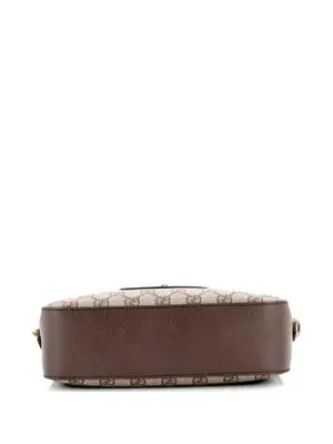 Gucci Neo Vintage Camera Messenger Bag Gg Coated Canvas - Brown