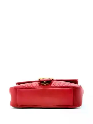 Gucci Gg Marmont Small Crossbody Bag - Red