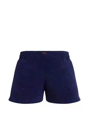 Vilebrequin Terry Embroidered Shorts - Blue