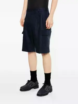 Tagliatore Cargo Pleated Trousers - Grey