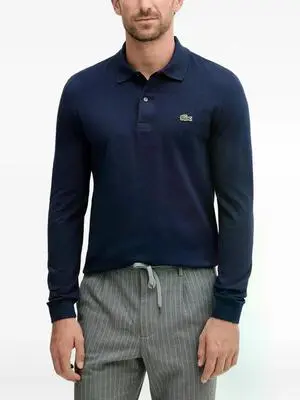 Lacoste Long-sleeved Polo Shirt - Blue