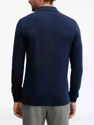 Lacoste Long-sleeved Polo Shirt - Blue