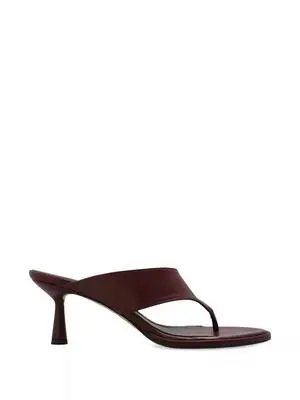 AeydĒ Leather Toe Sandals - Brown
