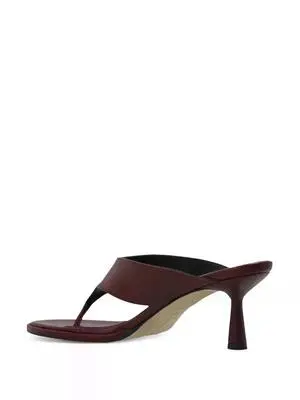 AeydĒ Leather Toe Sandals - Brown