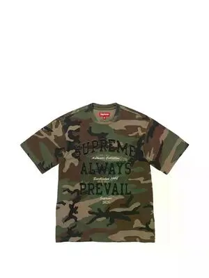 Supreme Camouflage Short-sleeve T-shirt - Green