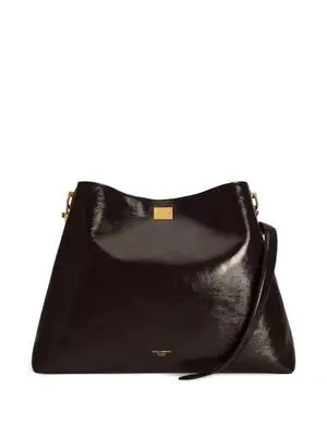 Dolce & Gabbana Large Vittoria Calfskin Shoulder Bag - Brown