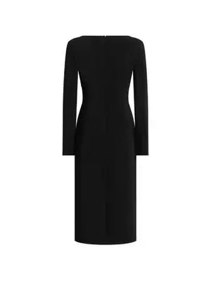 Dolce & Gabbana Cady Sheath Dress With Integrated Bra
