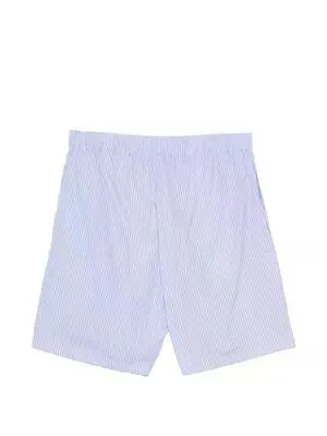 CHATEAU ORLANDO Logo-embroidered Shorts - Blue