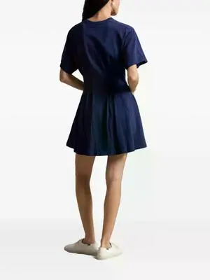 Polo Ralph Lauren Shaped Cotton Dress - Blue