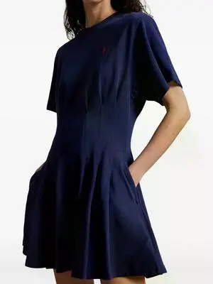Polo Ralph Lauren Shaped Cotton Dress - Blue