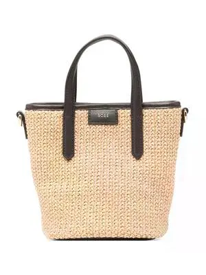 BOSS Mini Woven Bucket Bag