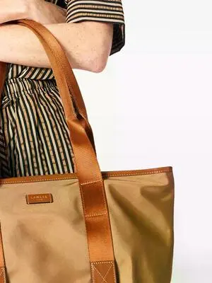 LANCEL Large Zip Tote Bag - Neutrals