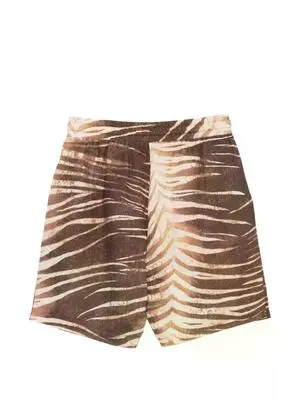 Just Cavalli Printed Drawstring Shorts