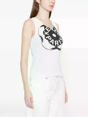 Kenzo Graphic Print Vest Top