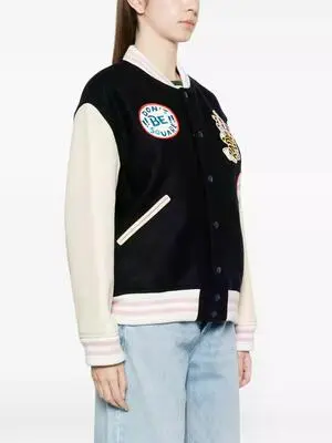 Kenzo Logo-patch Bomber Jacket