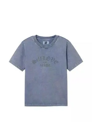 Izzue Crew-neck Graphic T-shirt - Blue