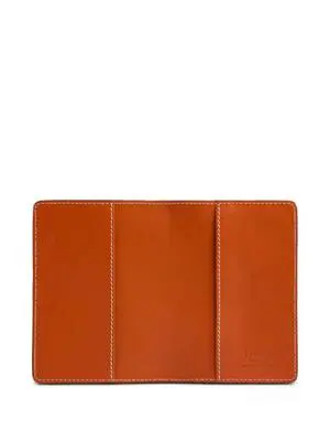 LANCEL Beach Geometric-pattern Leather Passport Holder